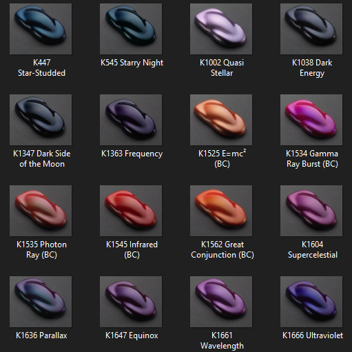 The ULTRAVIOLET Collection – 66 Auto Color