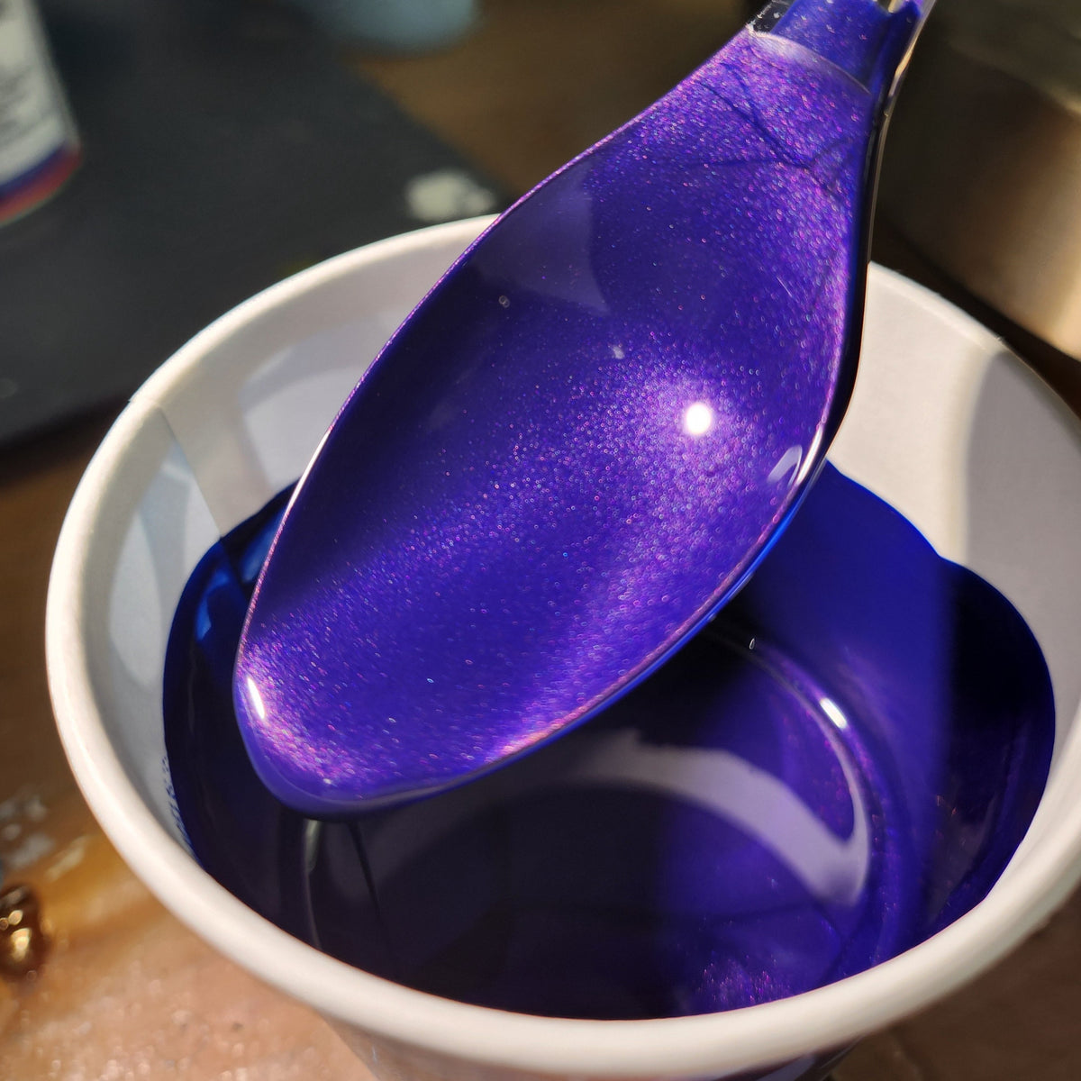 House of Kolor Lapis Blue 05 with FX-32 Red Kosmatic Styling Pearl – 66 ...