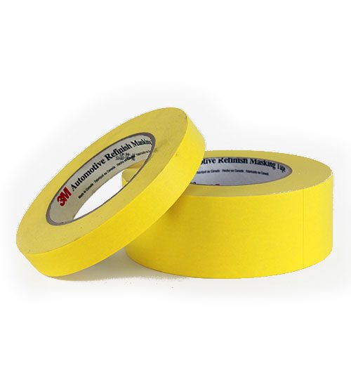 3M - Yellow Masking Tape - Standard Automotive Tape – 66 Auto Color