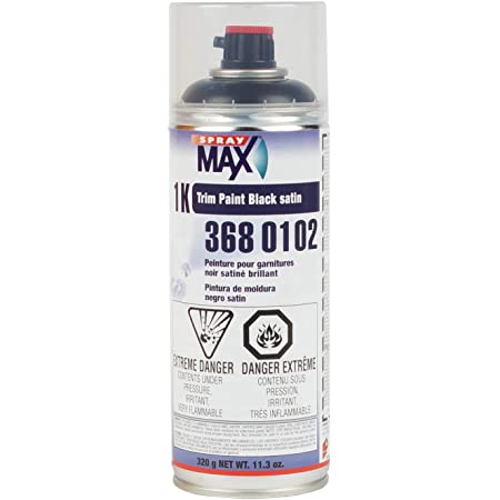SprayMAX - Auto Trim Spray Paint - Black Trim Paint – 66 Auto Color