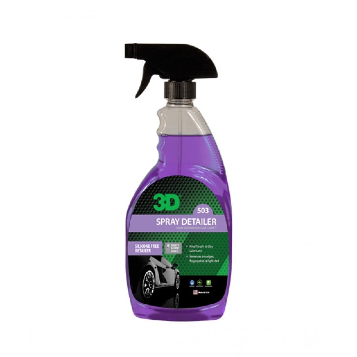 3D - Spray Detailer - 16oz – 66 Auto Color