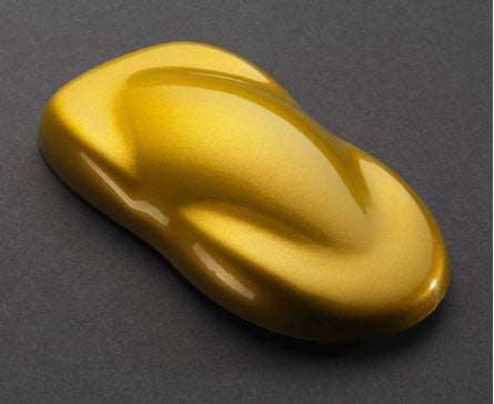 House of Kolor Solar Gold 01 with FX-02 Metalume Fine Metallic Flake ...