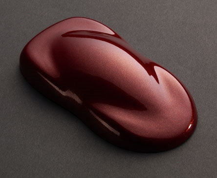 House of Kolor Meteor Maroon 06 with FX-45 Yellow Metajuls Metal Flake ...