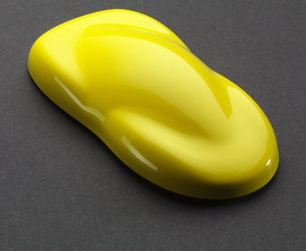 House of Kolor Lunar Yellow 14 with FX-44 Blue Metajuls Metal Flake ...